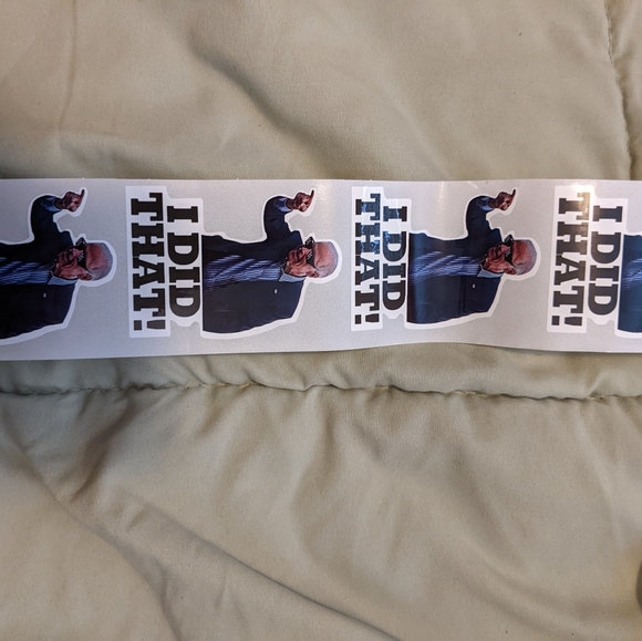 Art | Strips Of 5 Per Strip I Did That Biden Stickers 4 Strips | Poshmark